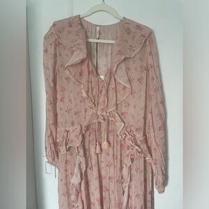 Spell | Dresses | Spell Fleur Gown Pink Champagne Bnwt Small | Poshmark